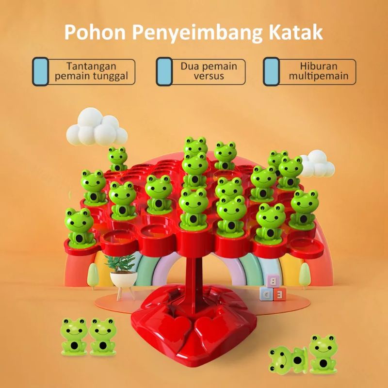 Jual Mainan Board Game Keseimbangan Pohon Katak | Shopee Indonesia