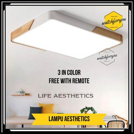 Jual Lampu Led Plafon Atap Rumah Kotak Minimalis Modern Light White ...