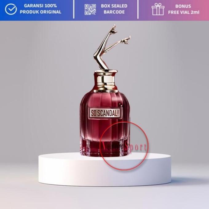 Jual Jean Paul Gaultier So Scandal Edp 80Ml Original Full Box + Sealed ...