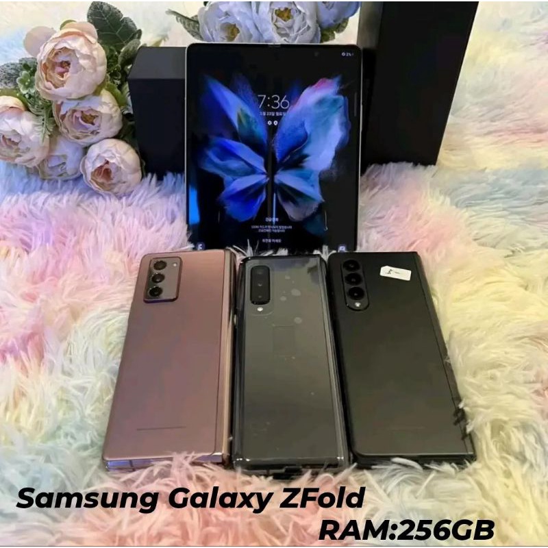 Jual Samsung Galaxy ZFold 3 & ZFold2 & Z Fold 5G Bekas 12/256GB Like ...