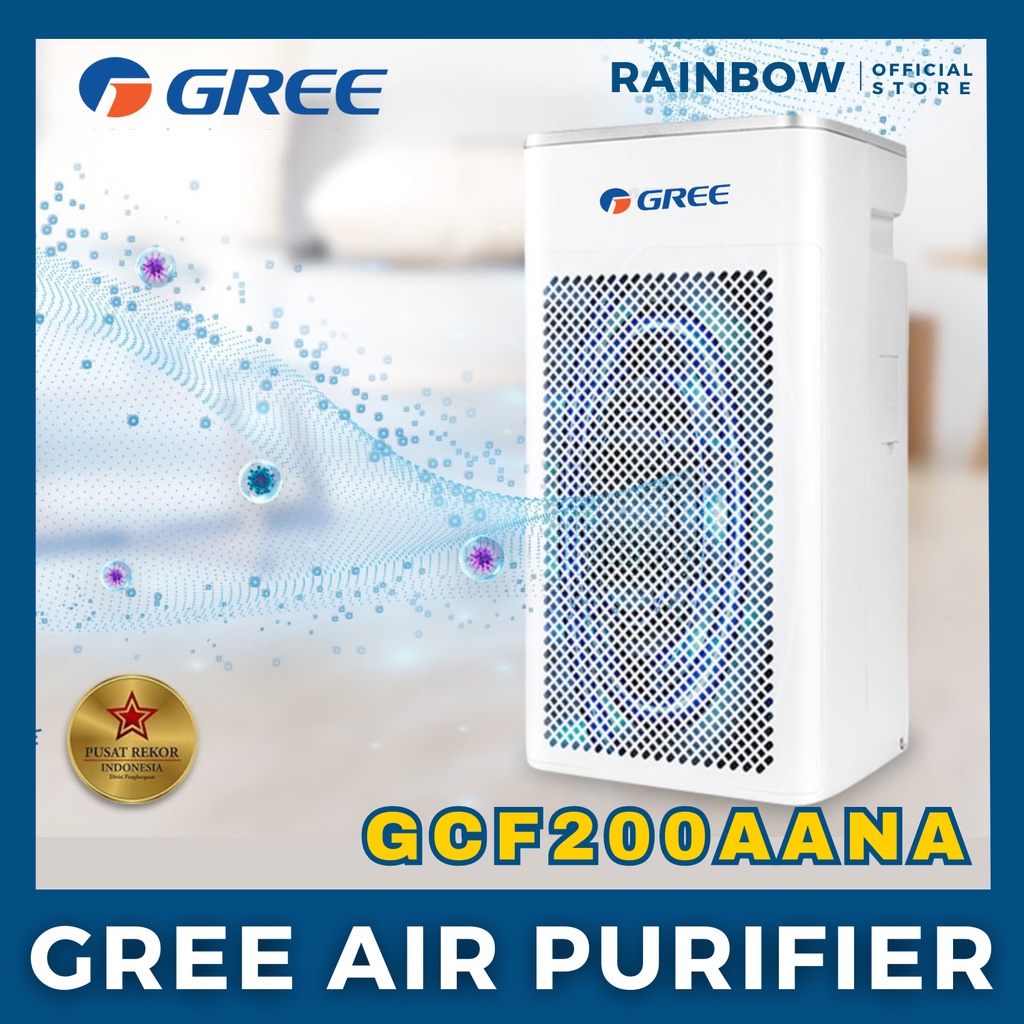 Jual AIR PURIFIER GREE GCF200AANA HEPA FILTER 13 VIRUS KILLER Shopee Indonesia