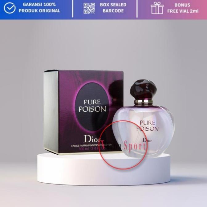 Jual Cd Pure Poison 100Ml Original (Box+Sealed+Barcode) | Shopee Indonesia