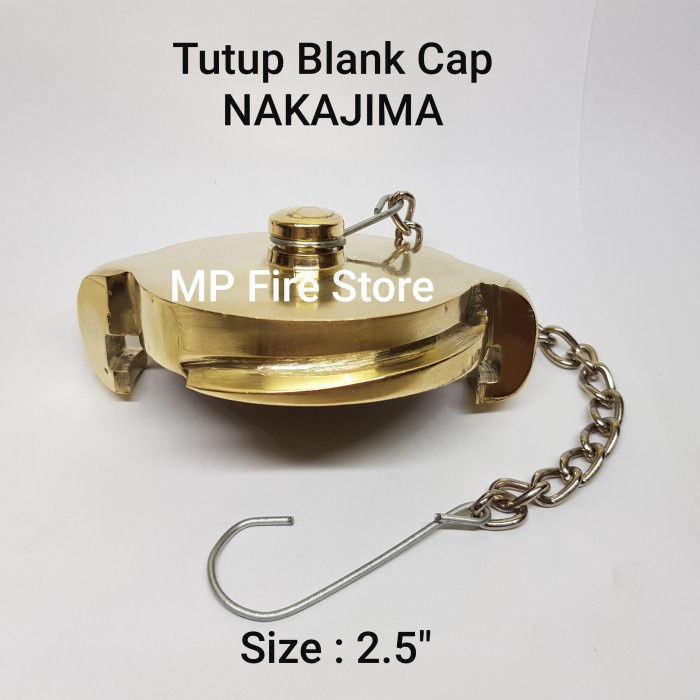 Jual FIRE BLANK CAP TUTUP DOP NAKAJIMA 2.5 in TUTUP COUPLING HYDRANT ...