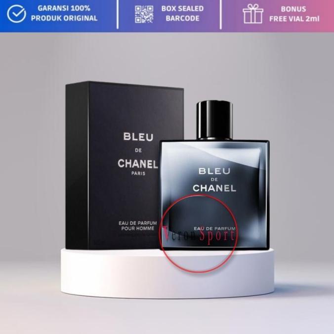Jual Parfum Bleu De Chanel Edp 100Ml Original (Full Box+Sealed+Batch ...