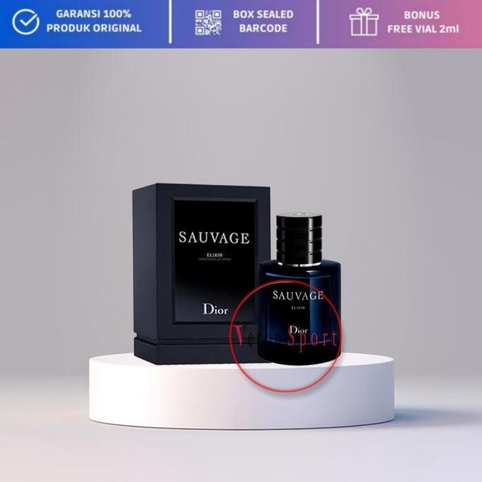 Jual Cd Sauvage Elixir 60Ml Original (Box + Sealed + Barcode) | Shopee ...