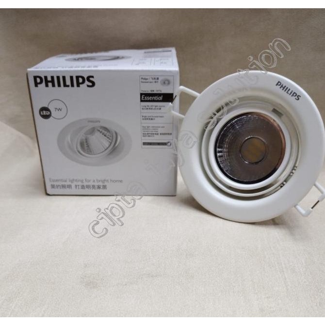 Jual PHILIPS Recessed Spot LED 59776 Pomeron 070 7W WH ID Recessed ...