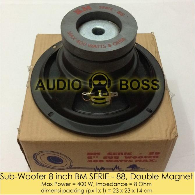 Jual Speaker Subwoofer 8 inch BM SERIE - 88 model BMB / 8" BM SERIE | Shopee Indonesia
