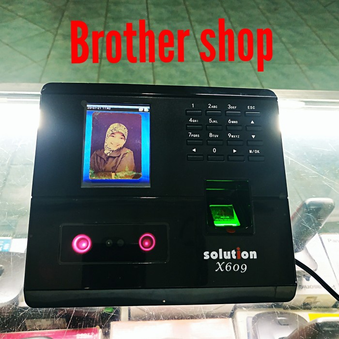 Jual Mesin absensi jari dan wajah solution X609 | Shopee Indonesia