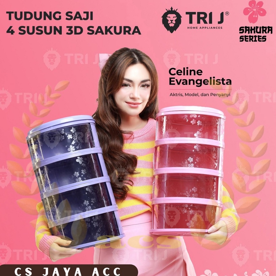 Jual ` 1 kg Rak Penyimpanan Makanan 4 Susun Tingkat Tudung Saji Tutup ...