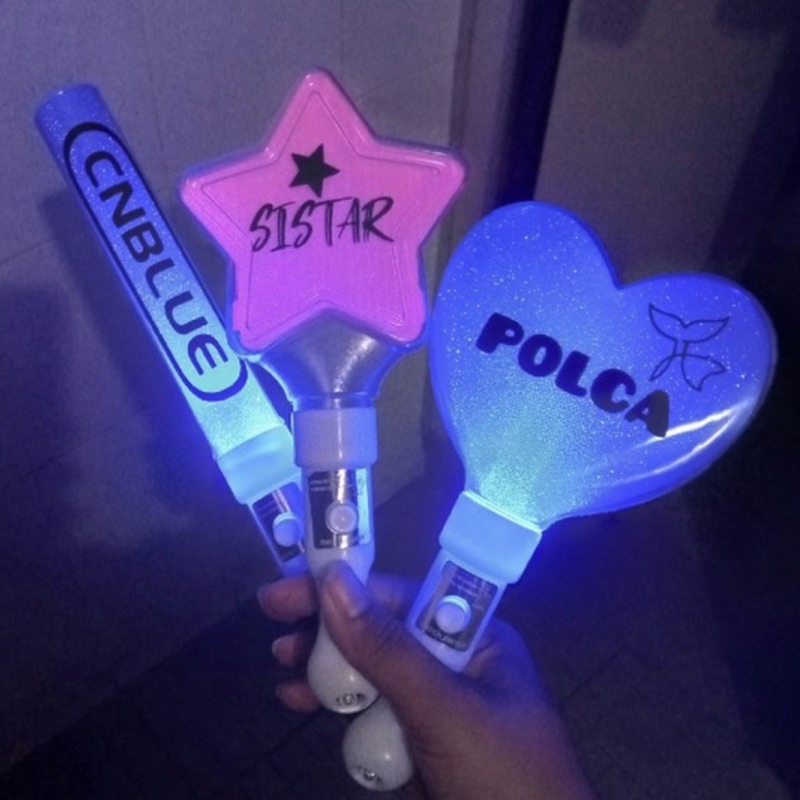 Jual custom light stick / custom led stick / tongkat lampu / fanmade ...