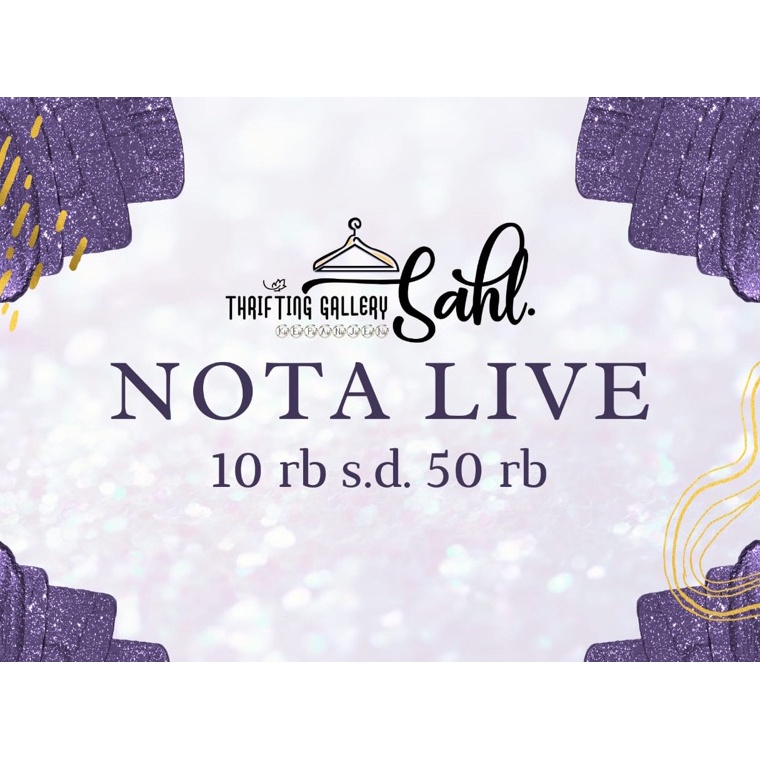 Jual trxU0g0F NOTA LIVE 10rb - 50rb (1 kg) | Shopee Indonesia