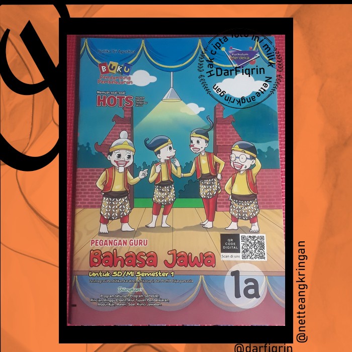 Jual Pegangan Guru Bahasa Jawa Kelas 1 2 3 4 5 6 Semester 1 Sd Mi