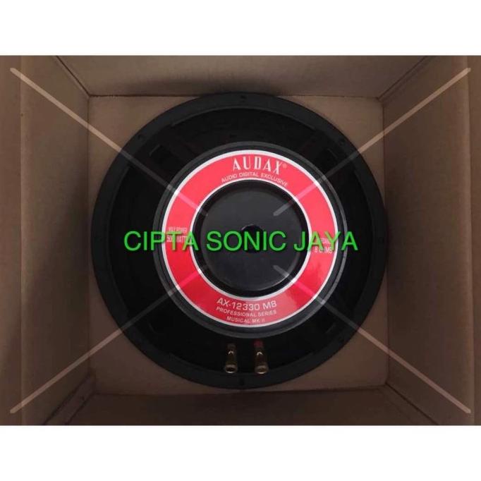Jual Speaker Audax 12 Inch AX 12330 M8 Full Range AX12330 | Shopee ...