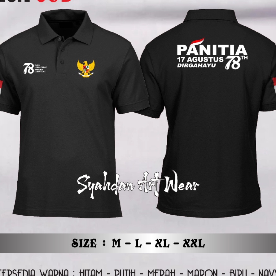 Jual Terlaris dan Termurah!! POLOSHIRT KAOS KERAH / KAOS POLO PANITIA ...