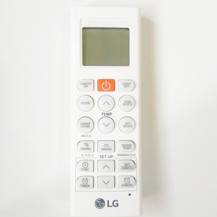 Jual REMOT KONTROL REMOTE AC LG Inverter Dual Inverter Dual Cool ...