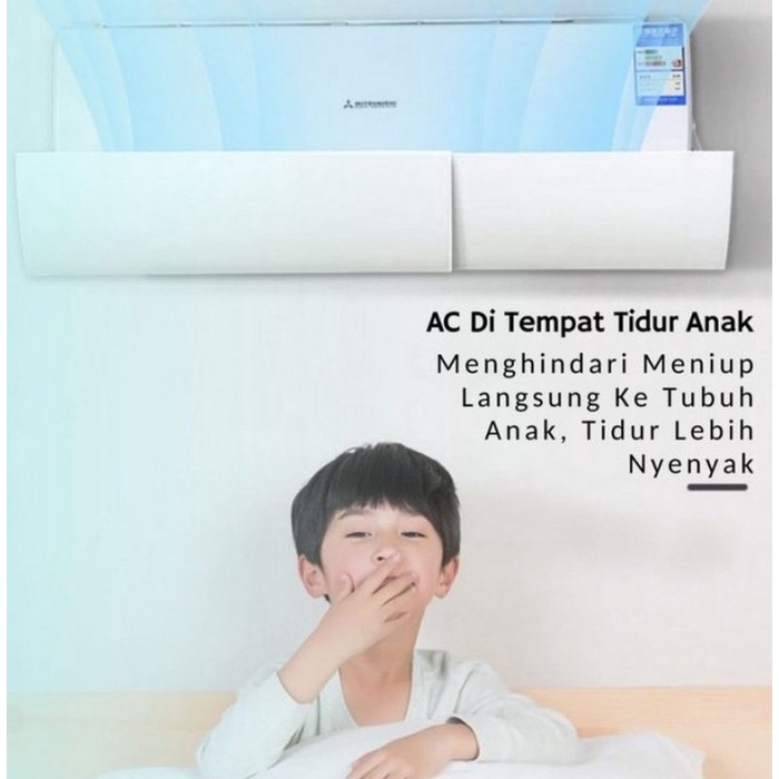 Jual Talang AC Reflector Reflektor Ac Penahan Angin Ac Swing Cover ...