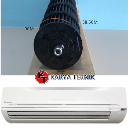 Jual BALING KIPAS BLOWER FAN INDOOR AC DAIKIN THAILAND FTN FTNE20 ...