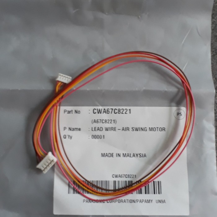 Jual kabel swing ac panasonic 5 pin socket original | Shopee Indonesia