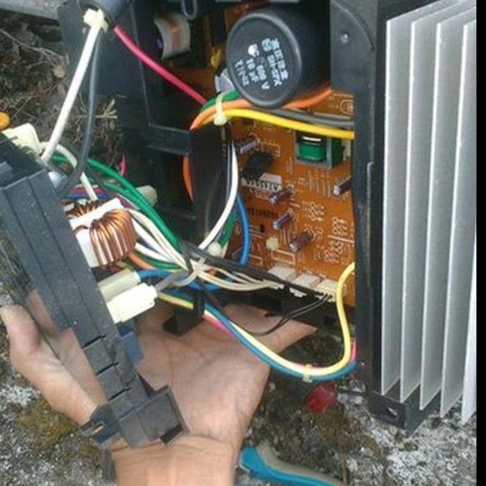 Jual BOARD PCB MODUL OUTDOOR AC PANASONIC INVERTER 1PK ORIGINAL ...