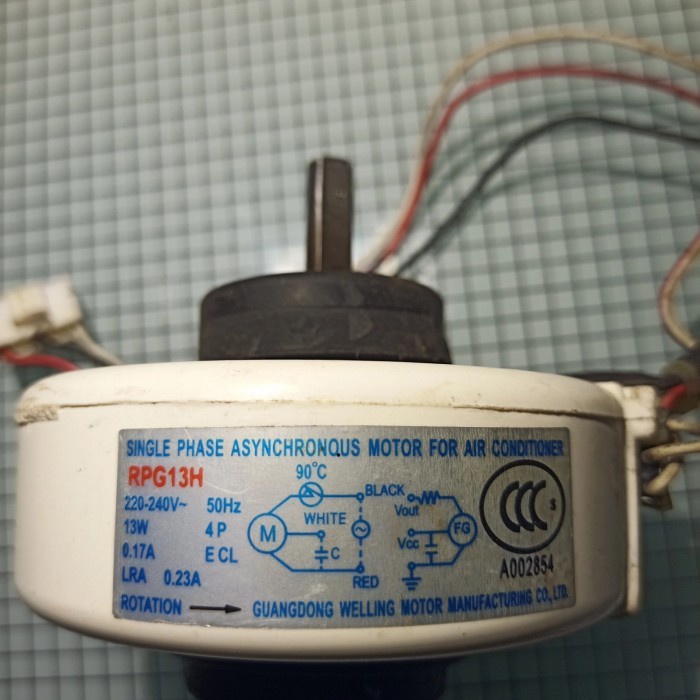 Jual Motor Dinamo Fan Ac Uchida Dast Akira | Shopee Indonesia