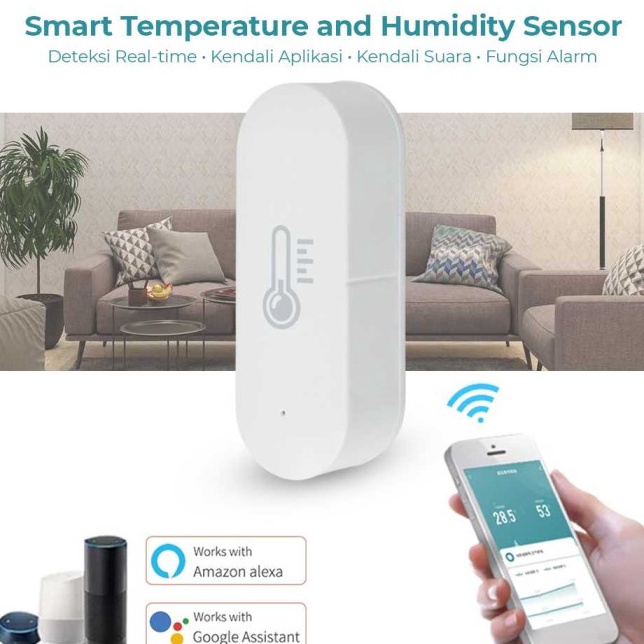 Jual PRODUK TREND Sensor Suhu dan Kelembaban Smart Temperature and ...