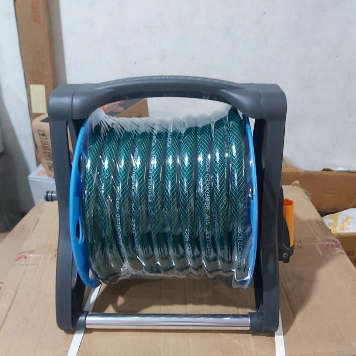 Jual Gulungan Selang Ukuran 1/2" Inch 25 Meter Komplit Dengan Semprotan ...