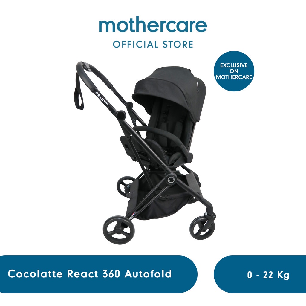 Jual Cocolatte React 360 Autofold - Stroller Anak Bayi 360 Derajat | Shopee Indonesia