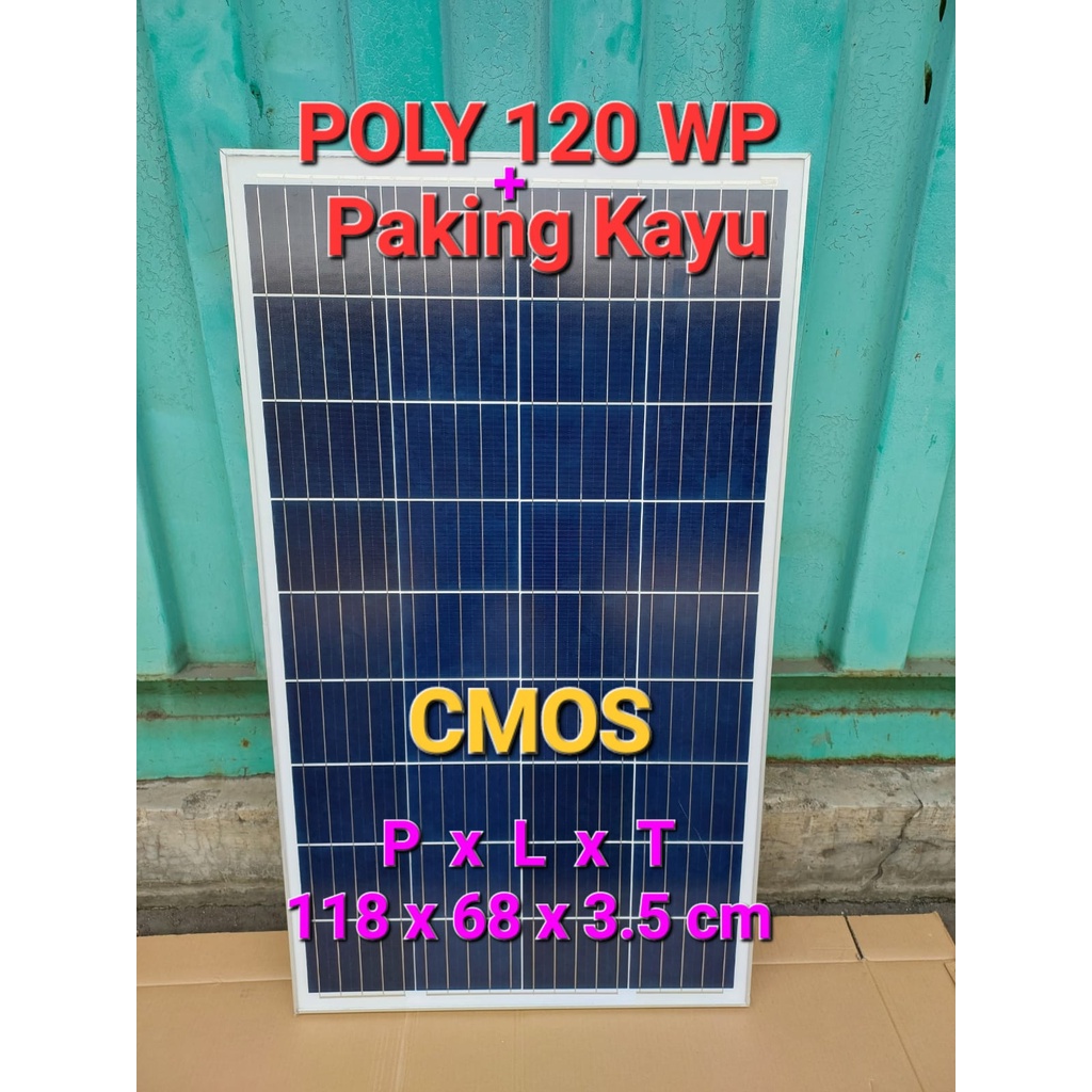Jual Panel surya 120wp solar panel 120wp solar cell 120wp POLY By CMOS ...