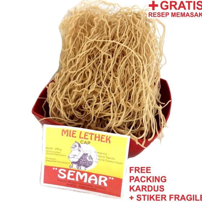 Jual Ready Mie Lethek Bendo 1Kg Cap Semar Bakmi Jawa Khas Jogja Mi ...
