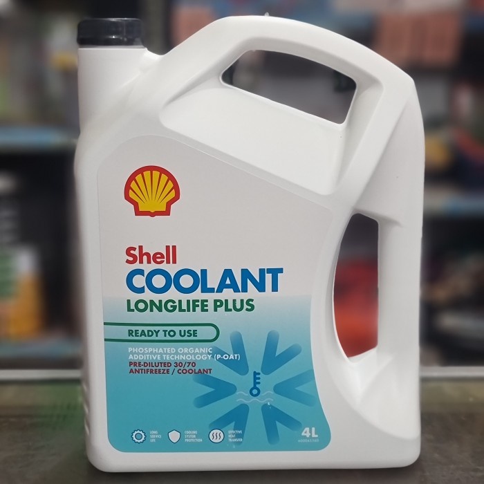 Jual Bestseller Air Radiator Shell Coolant Longlife Plus 4L | Shopee ...