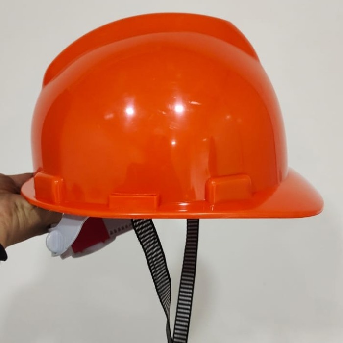 Jual Terlaris Helm Proyek Helm Safety Proyek Warna Orange Helm Fastrack ...