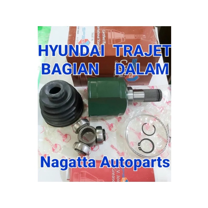 Jual Cv Joint Join As Roda Kokel Kohel Dalam Kiri Atau Kanan Hyundai Trajet Kode My 060 | Shopee ...