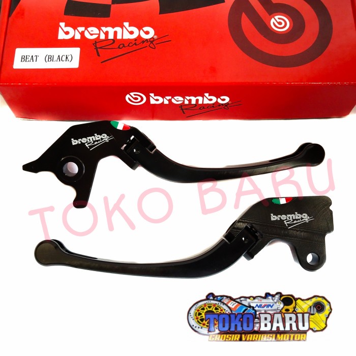 Jual New Handle Rem Crg Brembo Black Beat Karbu Vario Karbu Vario Non ...