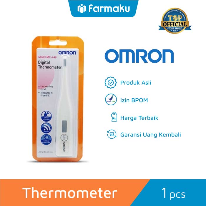 Jual Omron Pencil Thermometer MC-246 | Shopee Indonesia