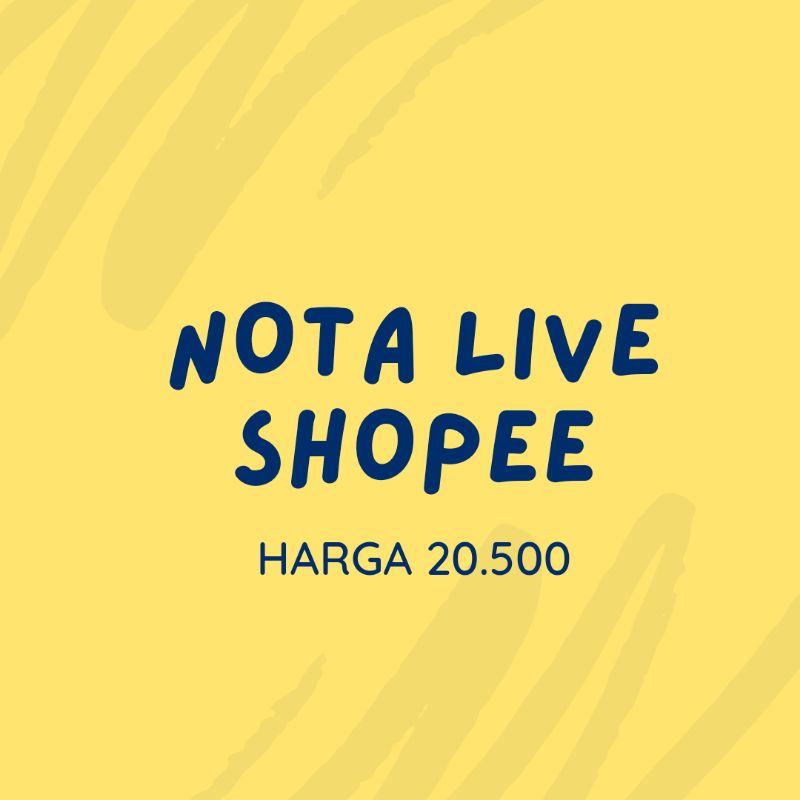 Jual Nota Live Shopee Produk Terbaru | Shopee Indonesia