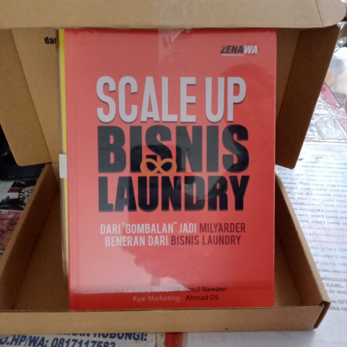 Jual Buku Scale Up Bisnis Laundry | Shopee Indonesia