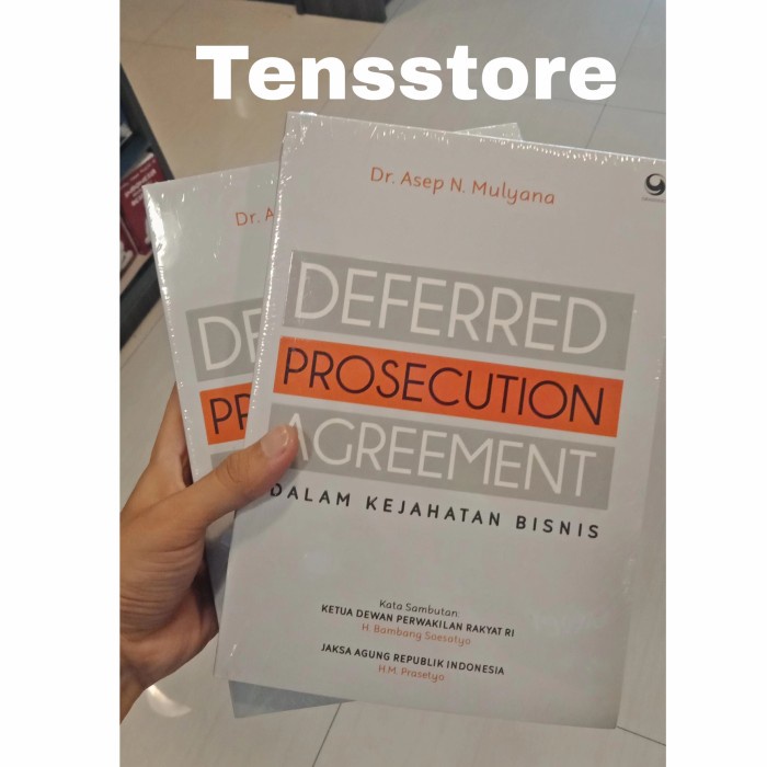 Jual Deferred Prosecution Agreement Dalam Kejahatan Bisnis | Shopee ...