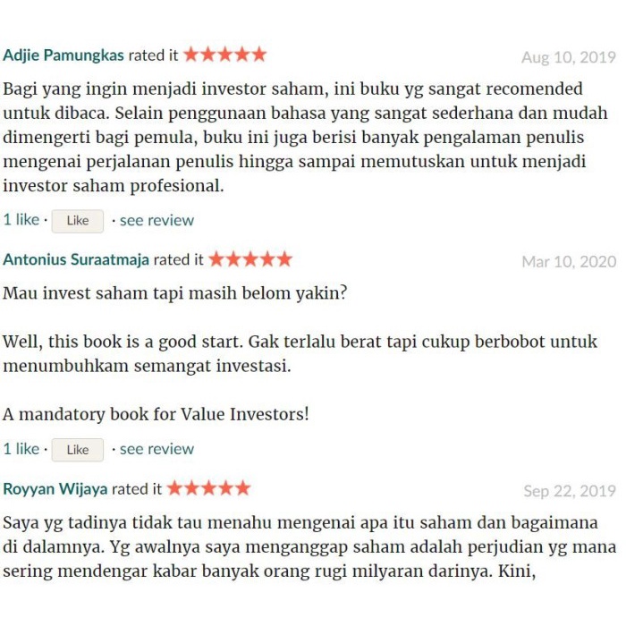 Jual Buku Belajar Saham : Anak Muda Miliarder Saham - Andika Sutoro ...