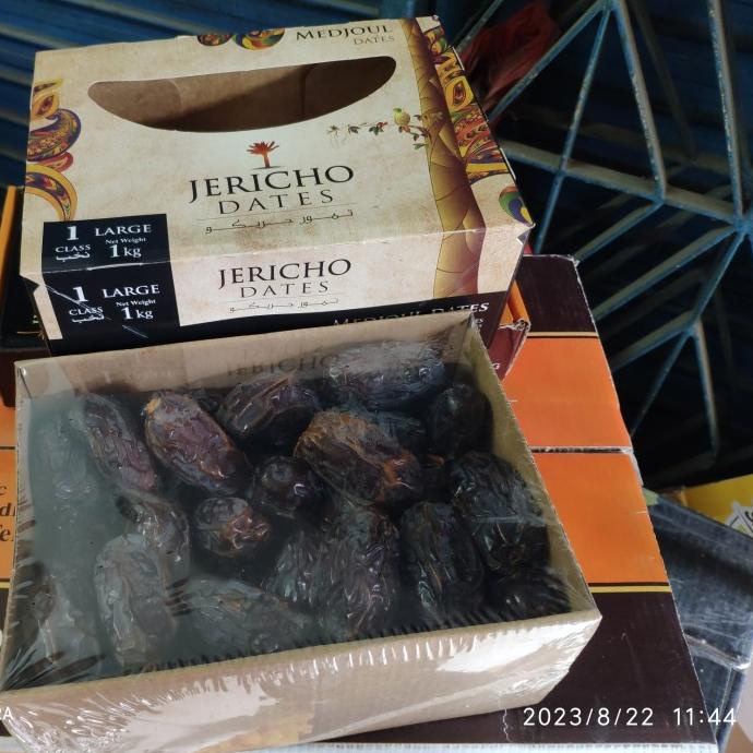 Jual Kurma Medjoul Jumbo Jericho Dates Original Asli 1 Kg Perkarton ...