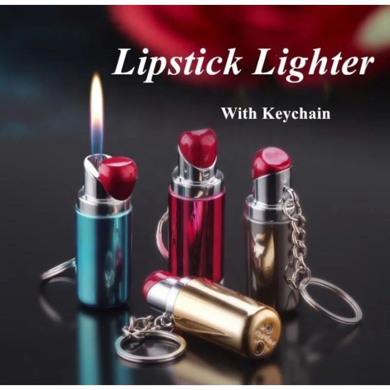 Jual KOREK API UNIK MODEL LIPSTIK KOREK GANTUNGAN KUNCI GINCU LIGHTER ...
