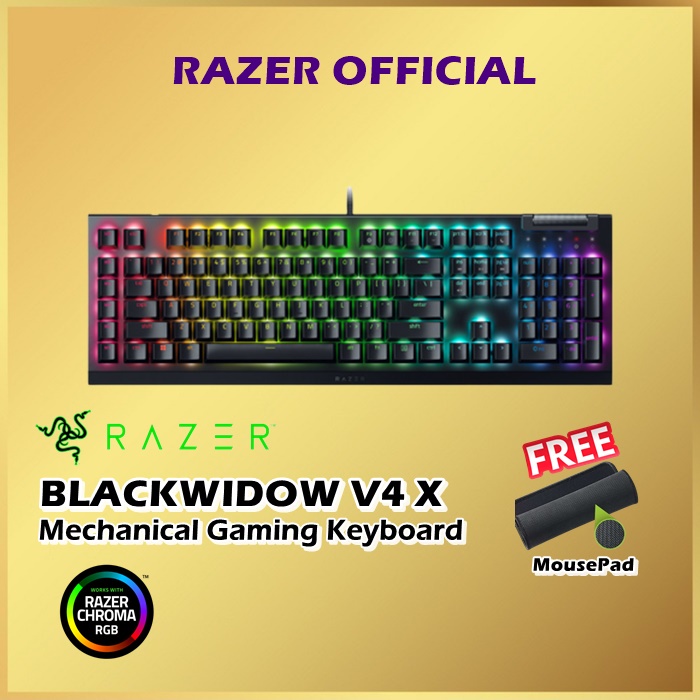 Jual Razer Blackwidow V4 X Mechanical Gaming Keyboard V4X | Shopee ...