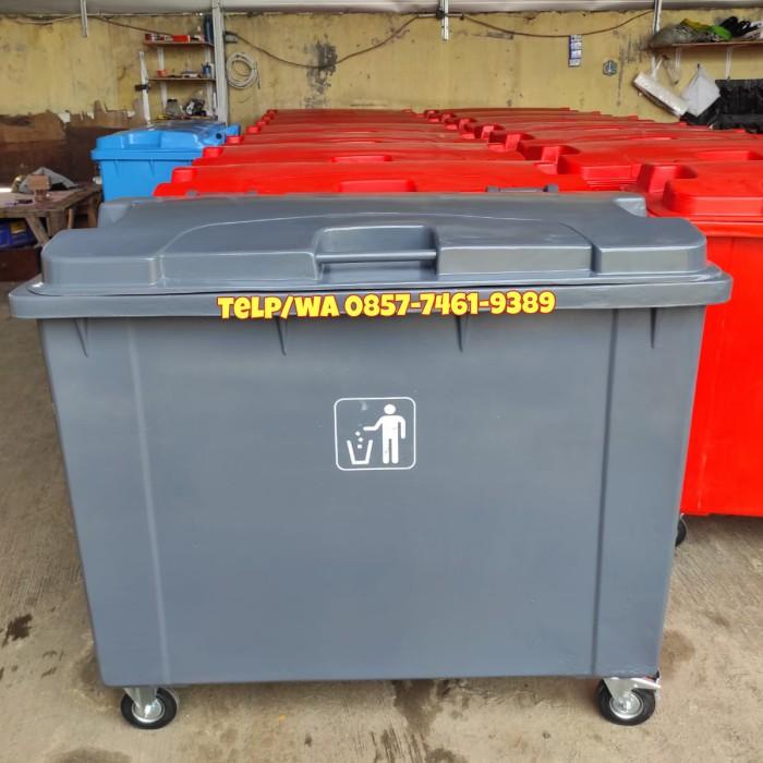 Jual Tempat Sampah Besar/Tong Sampah Besar/Bak Sampah Besar 660 Liter Fiber Original Best Seller ...