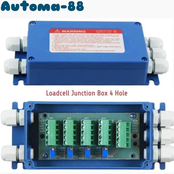 Jual Junction Box 4 6 8 input Load cell Jembatan Timbang Truck Scale ...