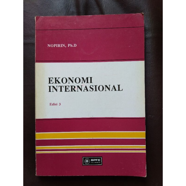 Jual EKONOMI INTERNASIONAL Edisi ketiga oleh Nopirin | Shopee Indonesia