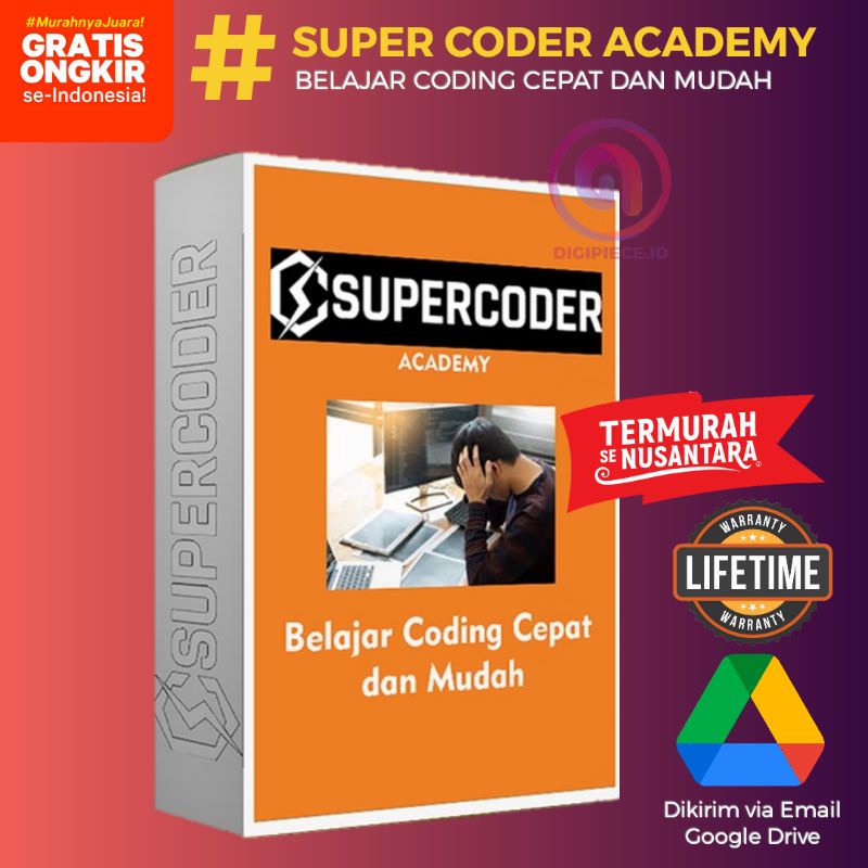 Jual Super Coder Academy - Belajar Coding Cepat Dan Mudah | Shopee ...