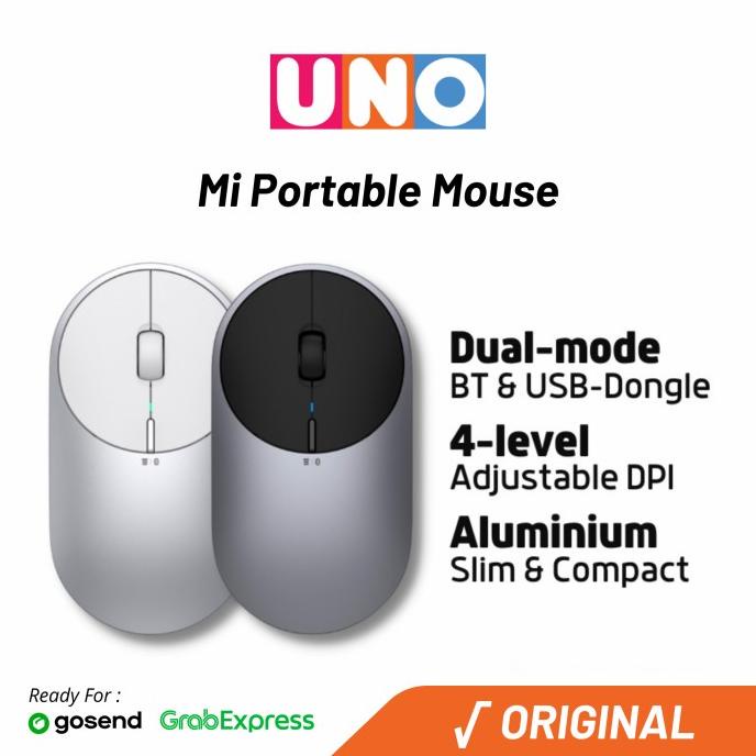 Jual Xiaomi Mi Portable Mouse - Wireless Mouse | Shopee Indonesia