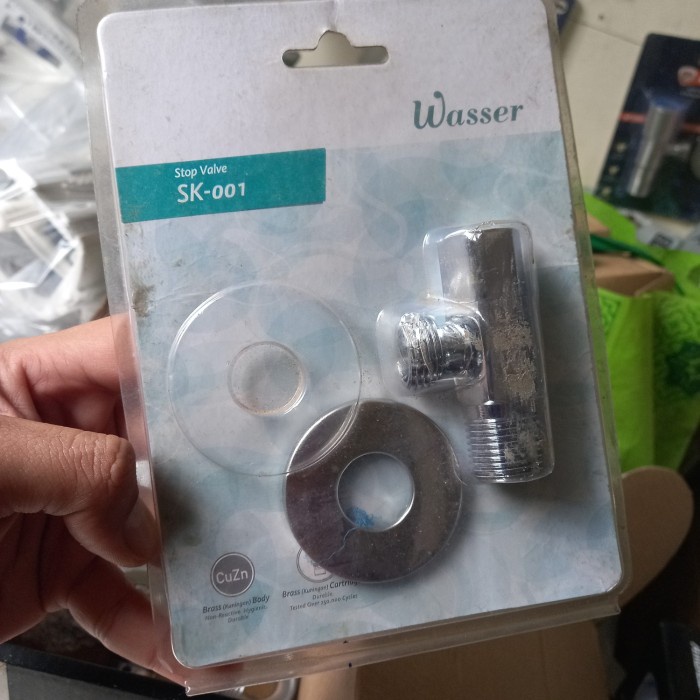 Jual Stop Kran Wasser Utk Kloset atau Wastafel SK-001 (Baru) | Shopee ...