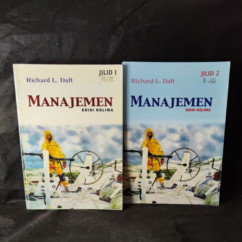 Jual Buku Manajemen edisi kelima, Jilid 1 dan 2, Richard L. Draft ...