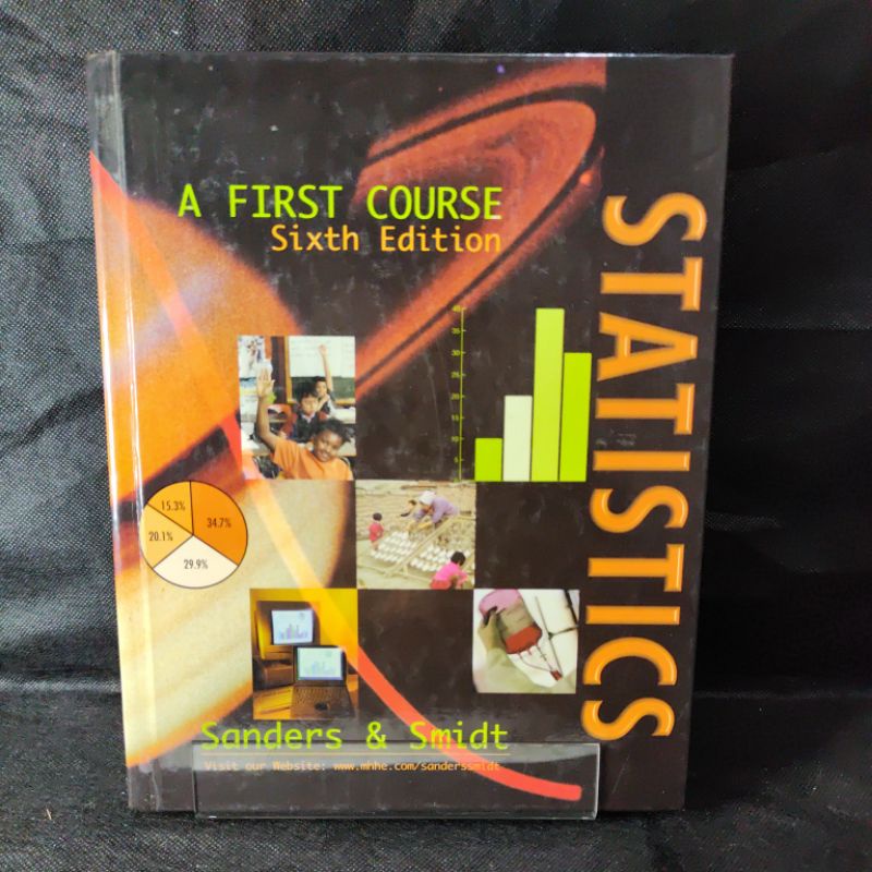 Jual Buku Statistics A first course sixth edition, Sandres & Smidt, Mc ...