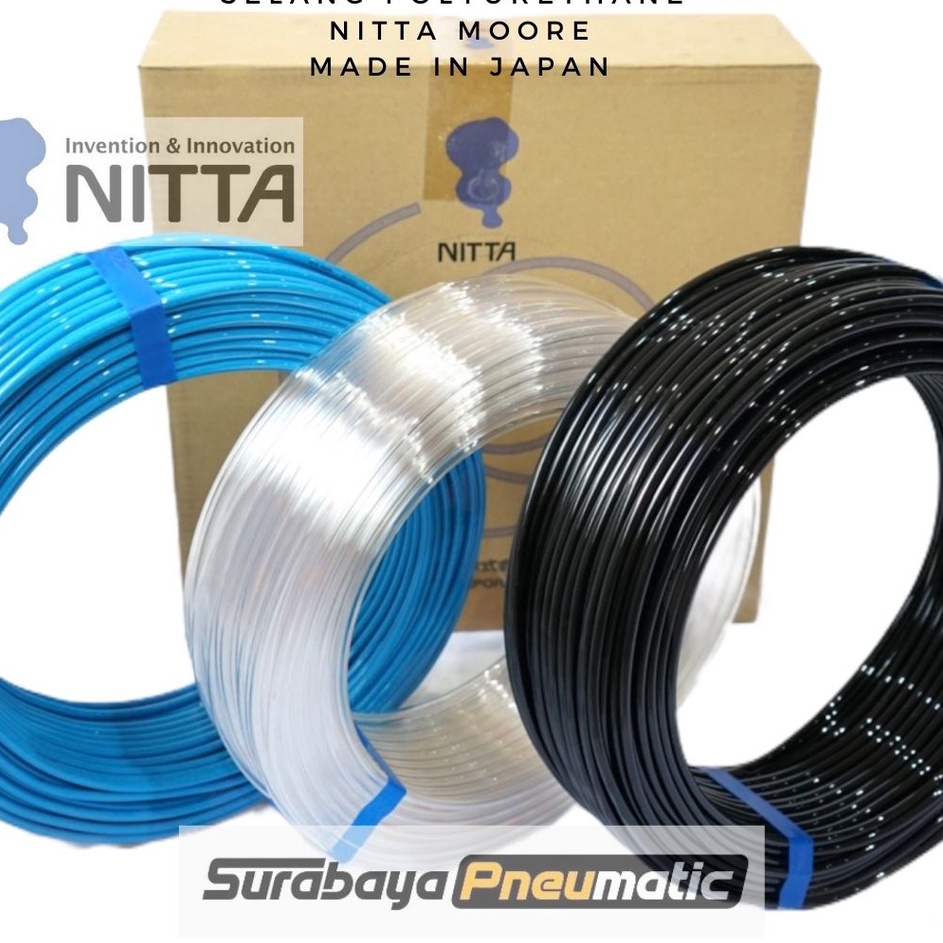 Jual Dipesan yaN3z3Y NITTA MOORE - Selang Polyurethane U2-4-6x4 (6x4mm) - Japan - Selang PU ...